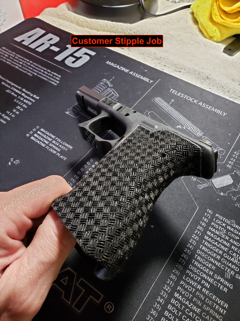 Basket Weave Tip - easier way to get a basket weave stipple pattern ...